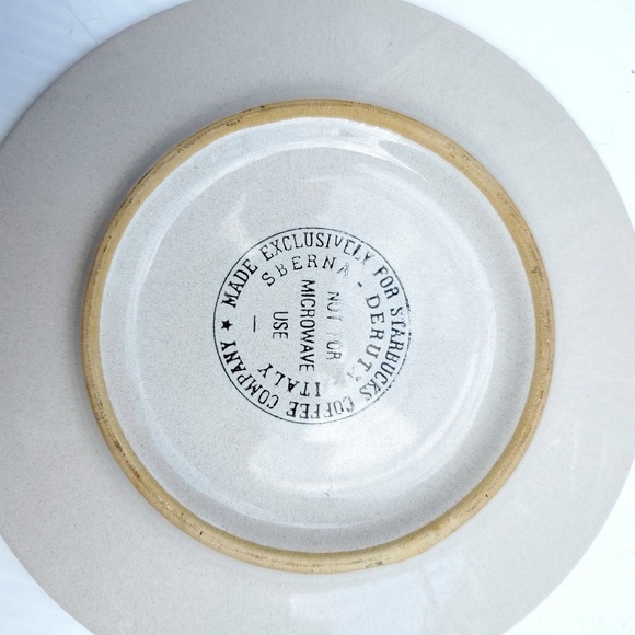 Starbucks | Kitchen | Deruta Starbucks Multicolored Decorative Plate ...